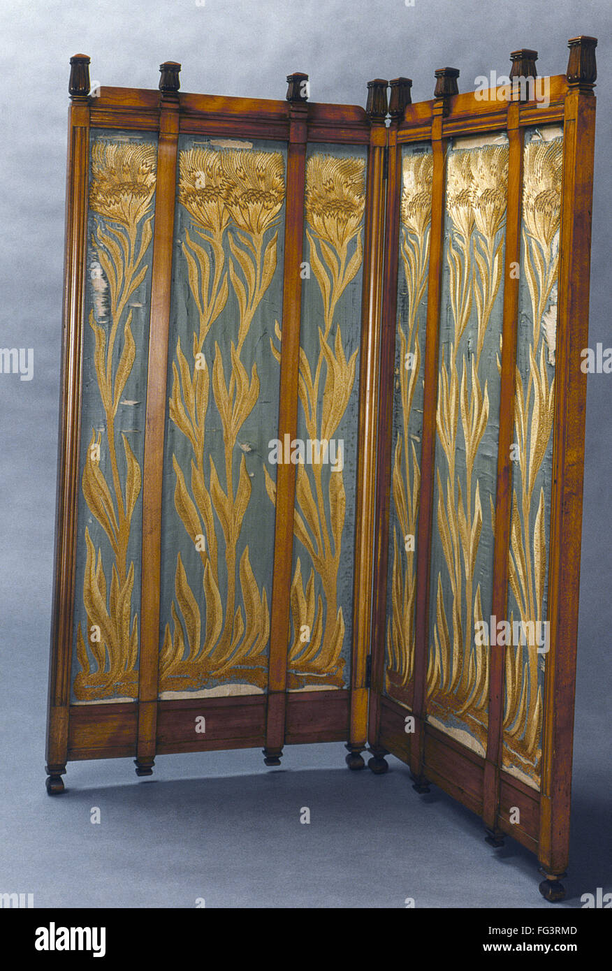 MACKMURDO: SCREEN, 1884. /nScreen designed by Arthur Heygate Mackmurdo ...