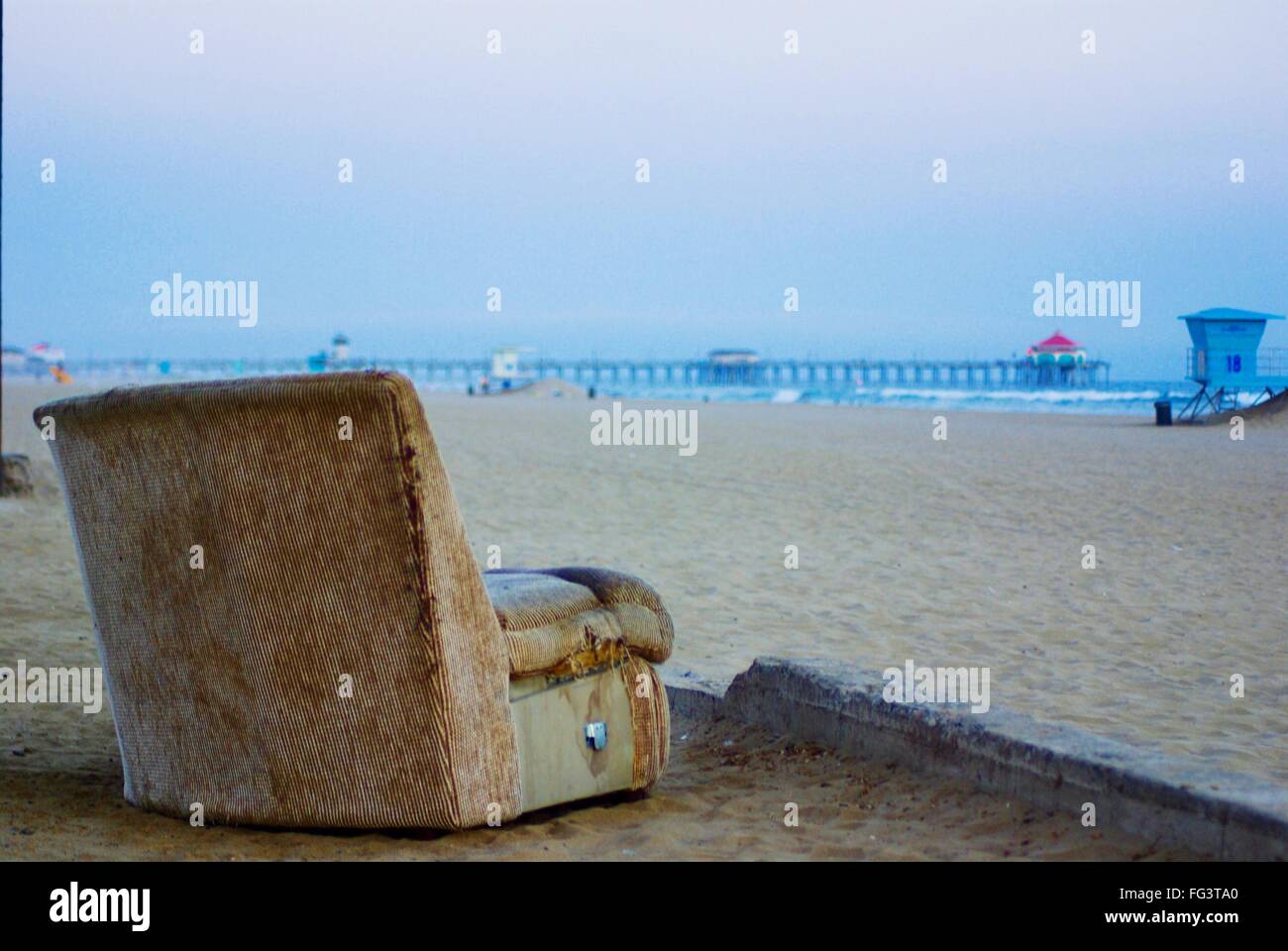Seat on beach hi-res stock photography and images - Alamy