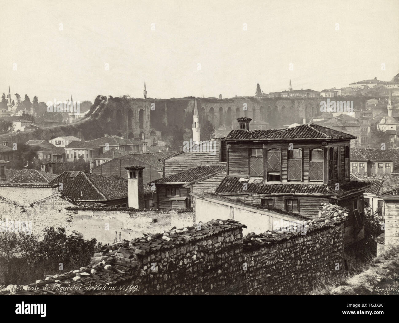 CONSTANTINOPLE, c1900. /nA view of Constantinople, Ottoman Empire, with ...