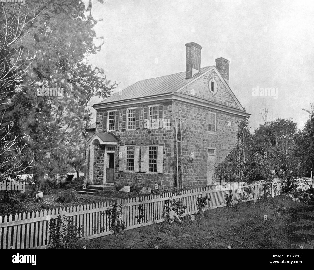 WASHINGTON: HEADQUARTERS./nGeorge Washington's headquarters at Valley ...