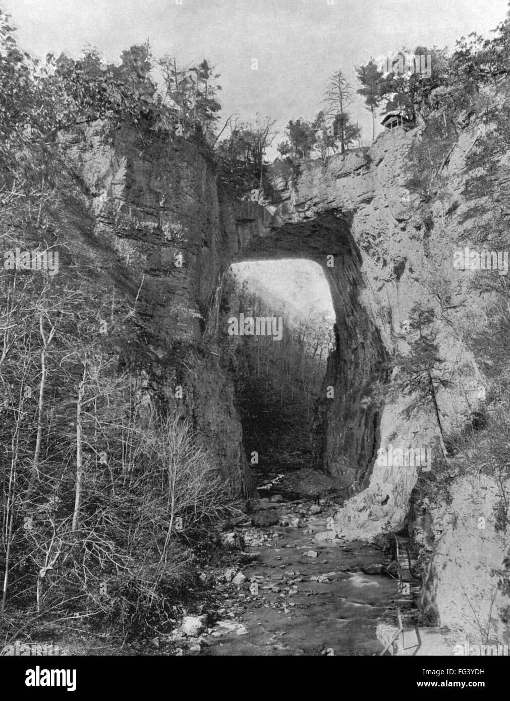 VIRGINIA: NATURAL BRIDGE. /nThe Natural Bridge in Rockbridge County ...