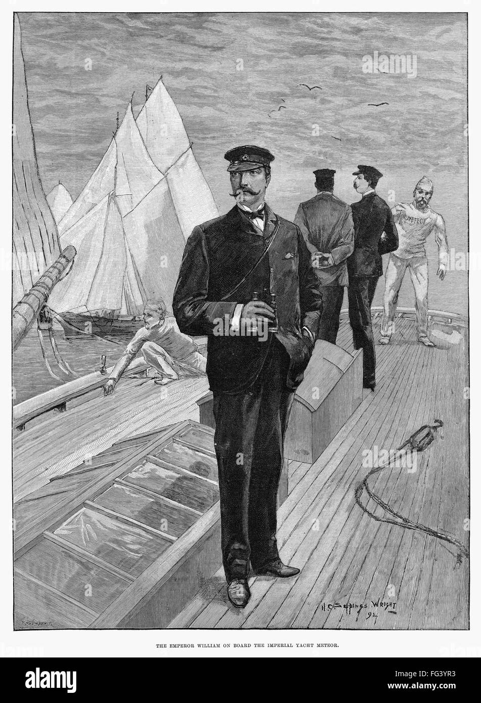 WILLIAM II OF GERMANY /n(1859-1941). Emperor of Germany, 1888-1918. On ...