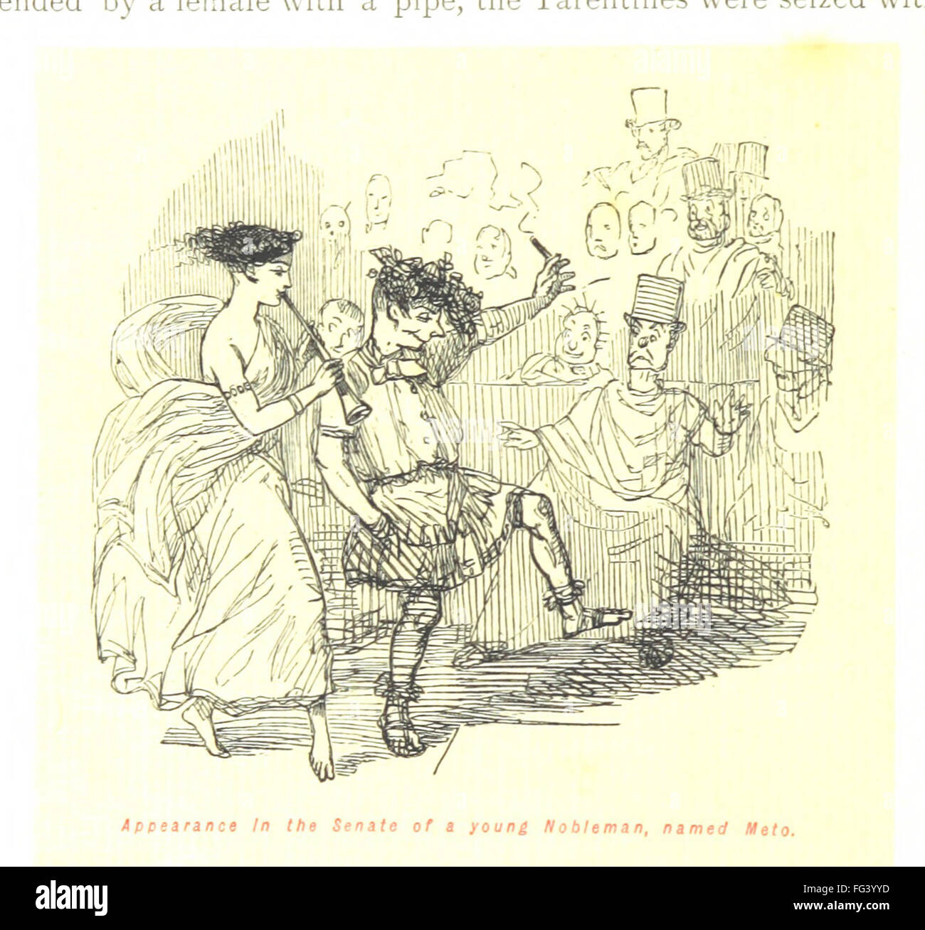 'The Comic History of Rome,' illustrated by John Leech, offers a ...