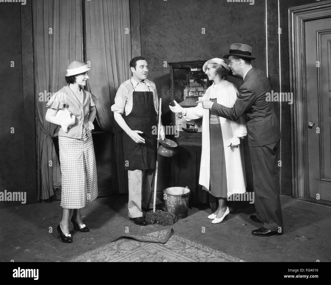PLAY: 'AMERICAN PLAN,' 1932. /nPeggy Hastings, Hugh O'Connell, Denny ...