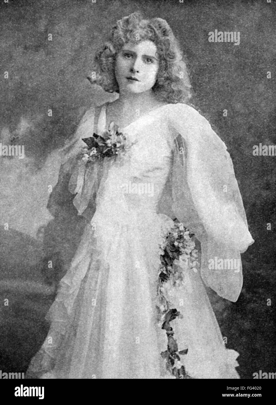 MABEL LOVE (1874-1953). /nBritish stage actress. Photographed while in ...