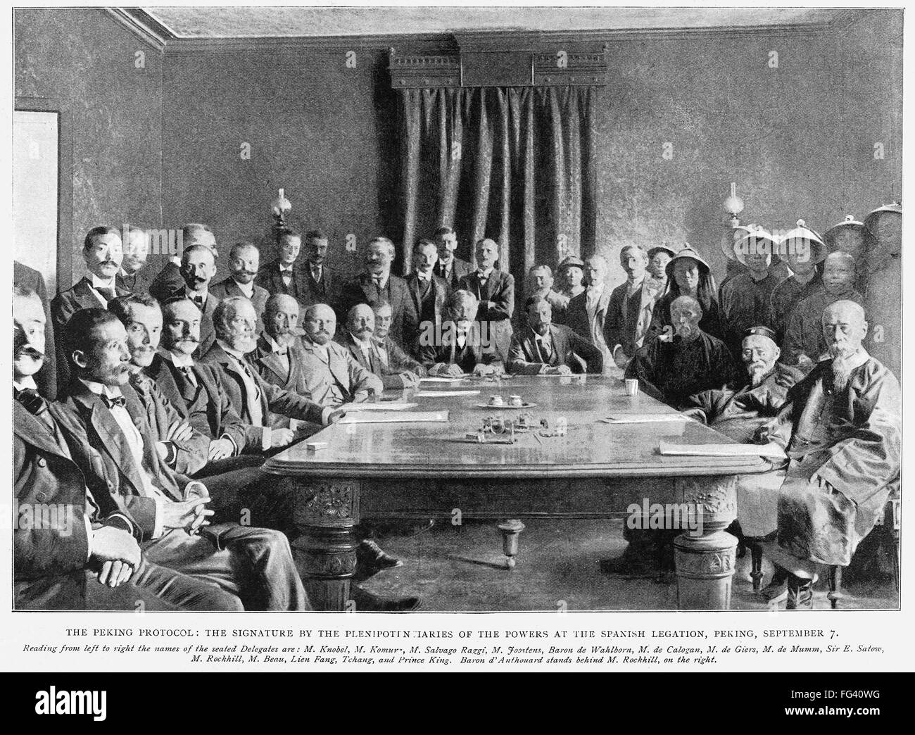 Peace protocol Black and White Stock Photos & Images - Alamy