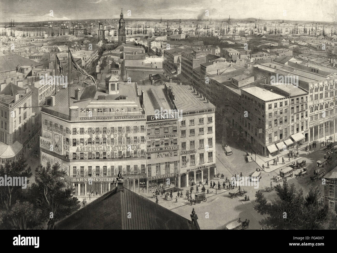 Barnums American Museum Barnums American Museum At The Corner Of