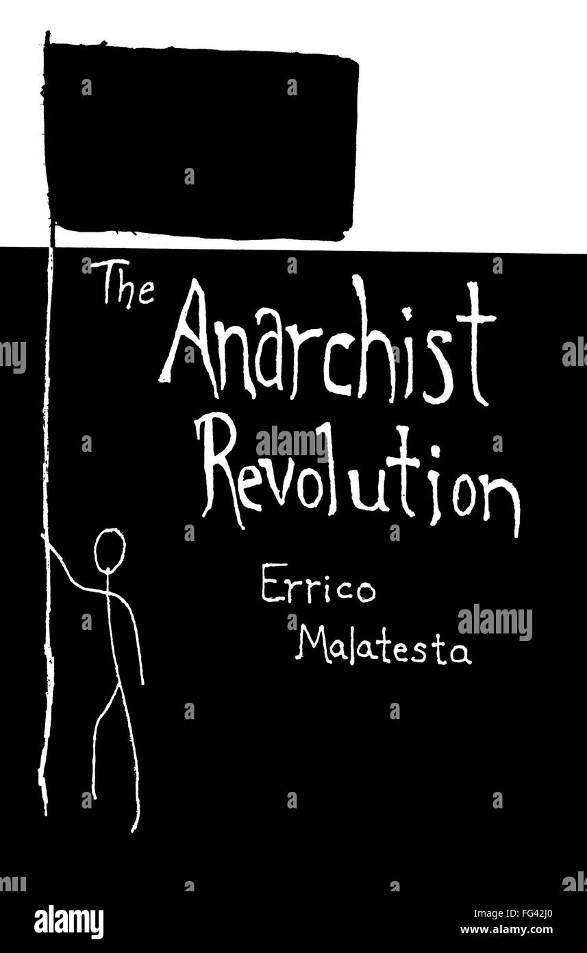 ANARCHIST PAMPHLET, 2012. /nFront page of 'The Anarchist Revolution ...