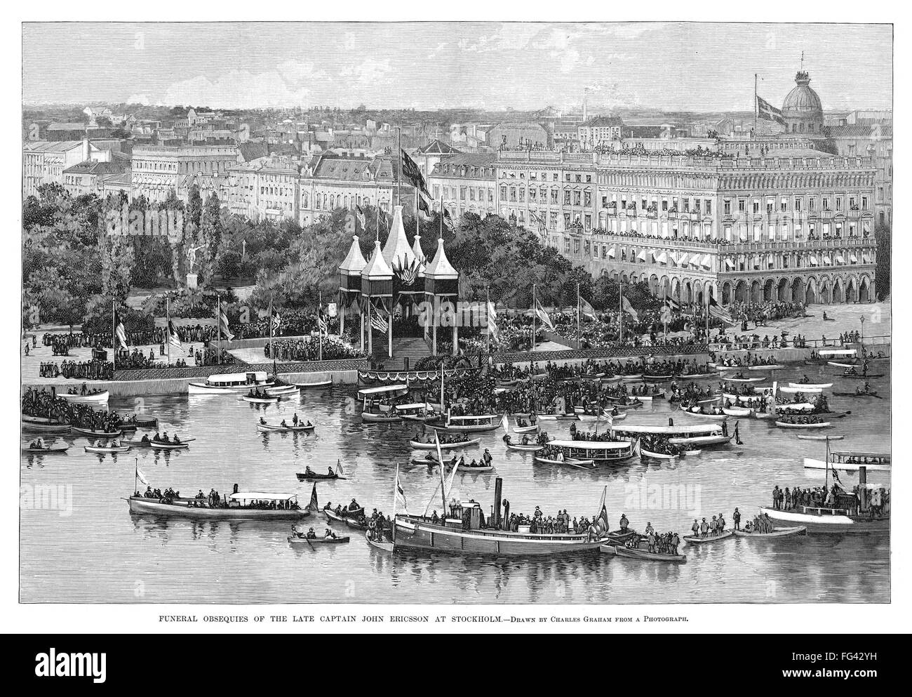 JOHN ERICSSON (1803-1889). /nSwedish (naturalized U.S.) engineer and ...