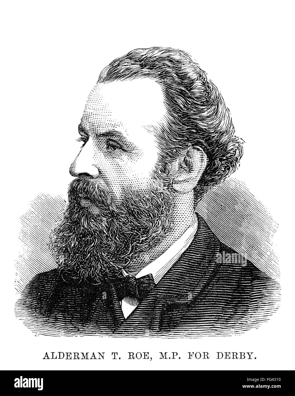 SIR THOMAS ROE (1832-1923). /n1st Baron Roe. British Liberal politician ...