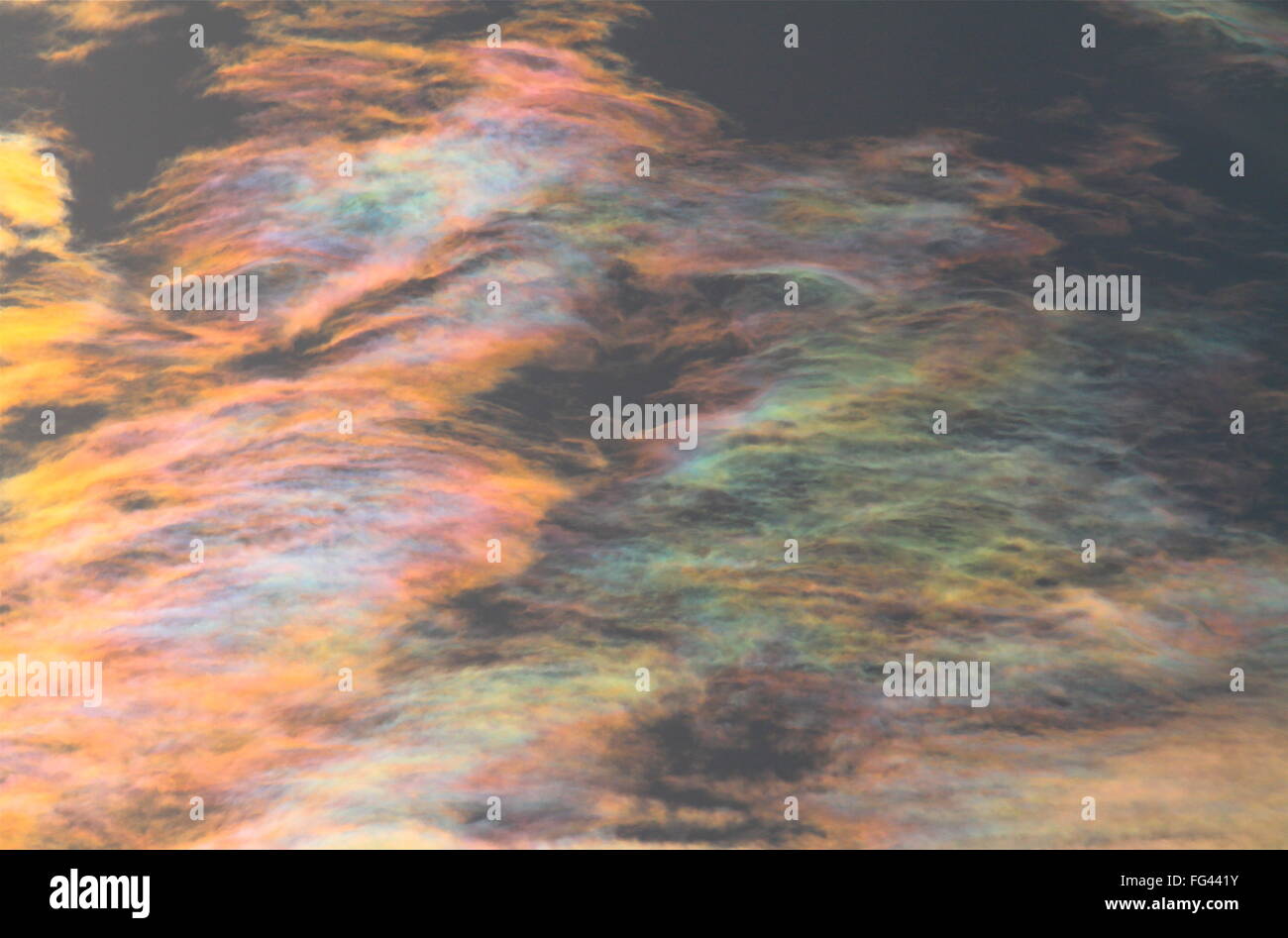 Colorful clouds sky hi-res stock photography and images - Alamy