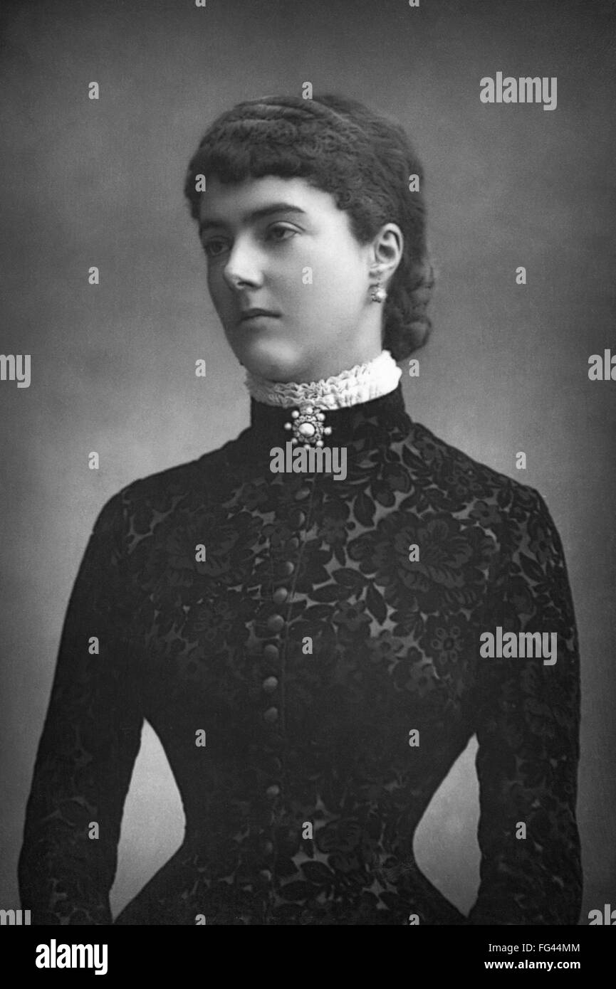 GEORGINA WARD (1846-1929). /nCountess of Dudley. Photograph by W. & D ...