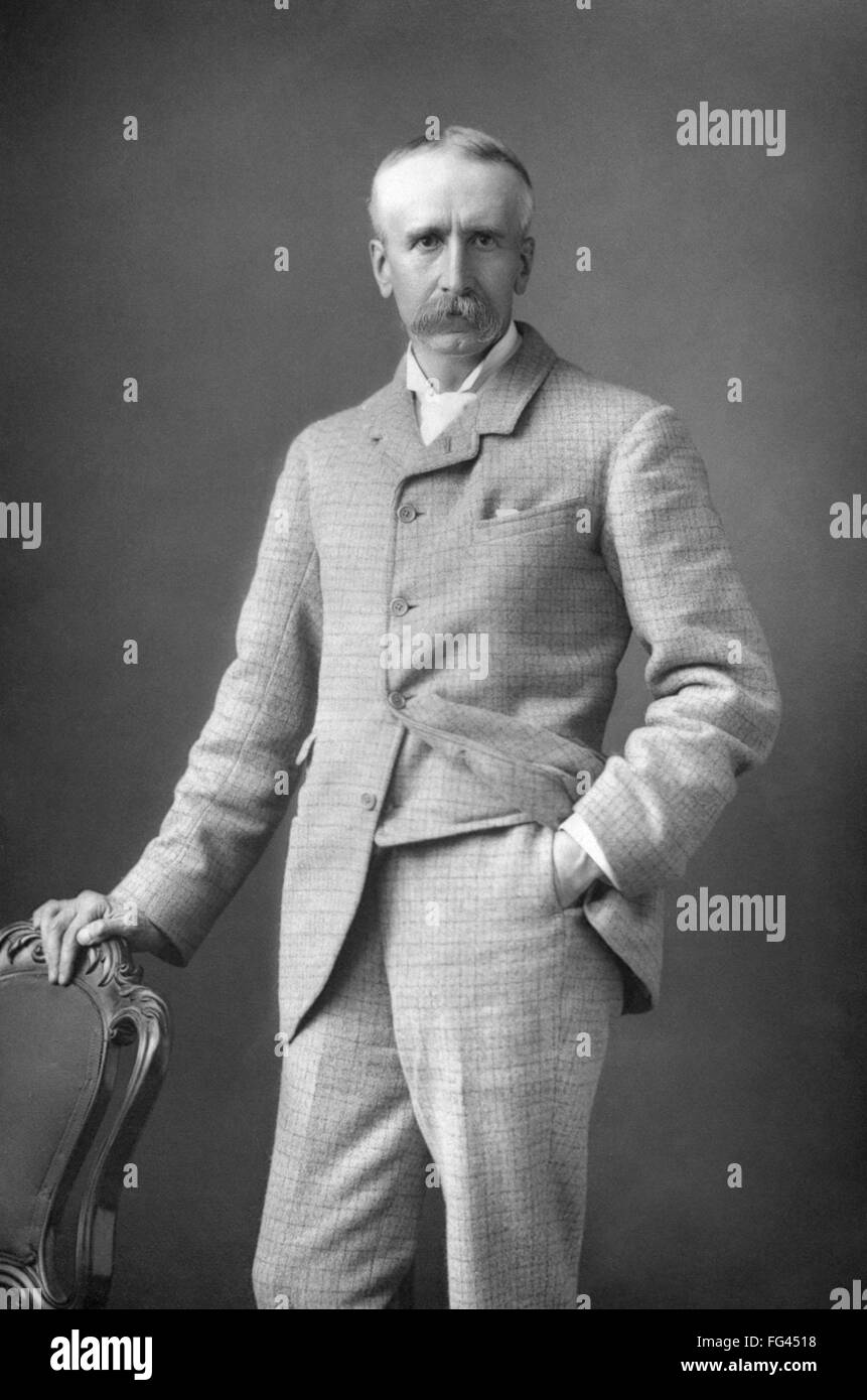 BRITON RIVIERE (1840-1920). /nEnglish painter. Photograph by W. & D ...