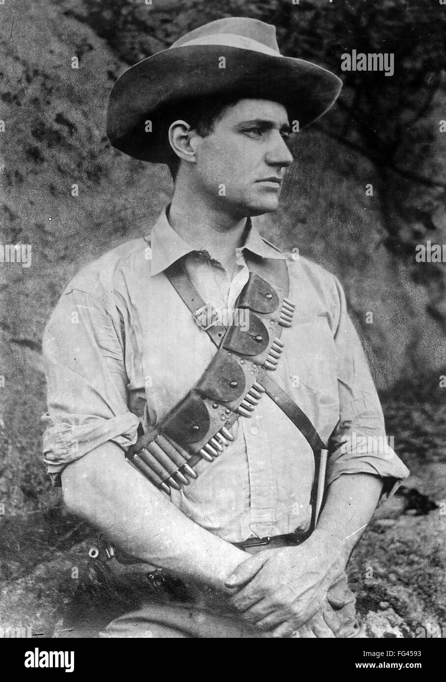 FRITZ DUQUESNE (1877-1956). /nSouth African Boer soldier, journalist ...