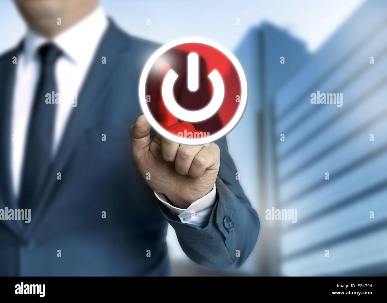 Power button switch on off symbol hi-res stock photography and images ...