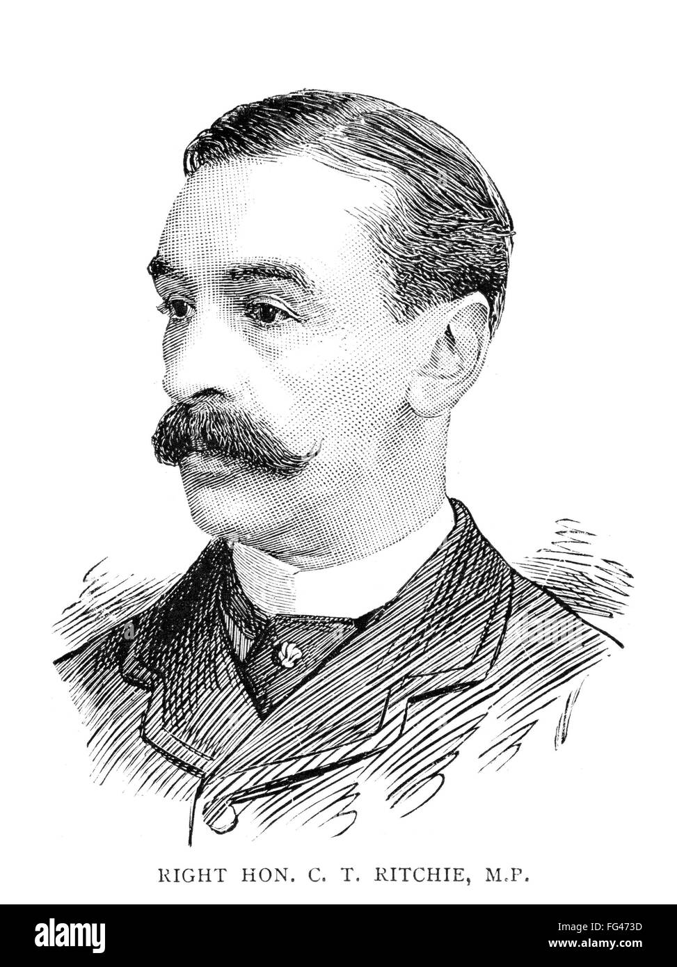 CHARLES THOMSON RITCHIE /n(1838-1906). 1st Baron Ritchie of Dundee ...