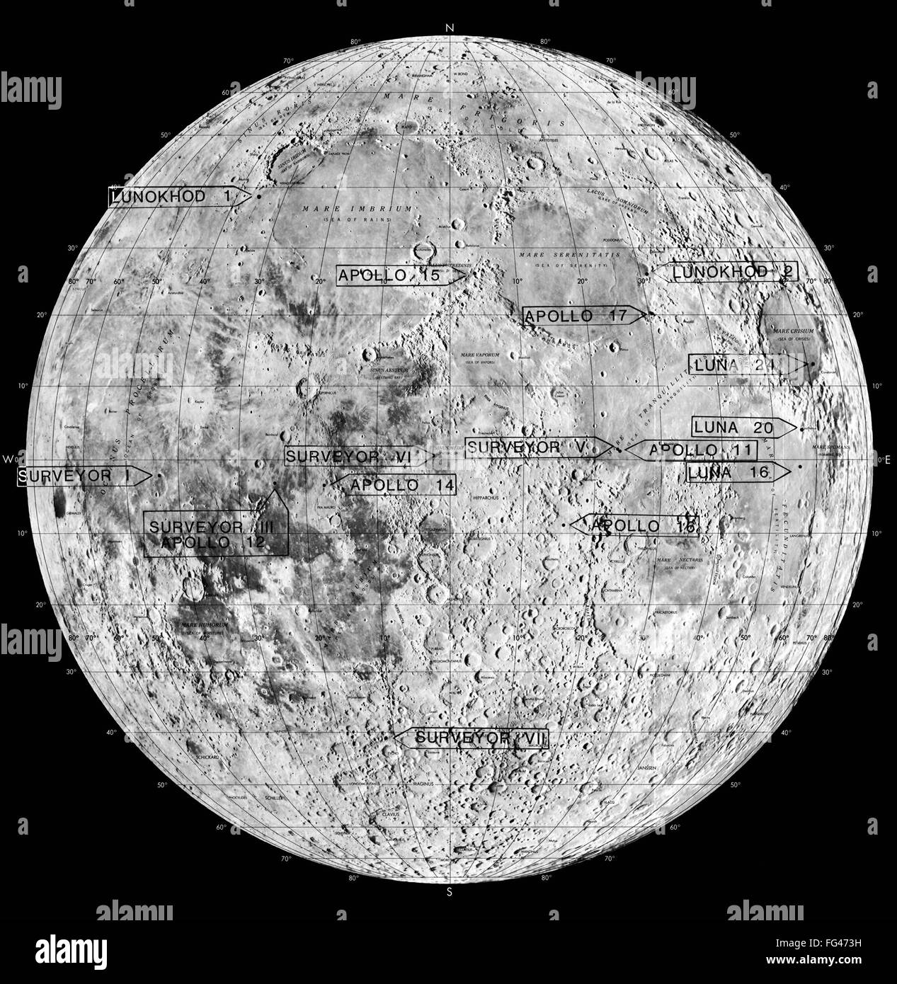 Surveyor 1 moon hi-res stock photography and images - Alamy