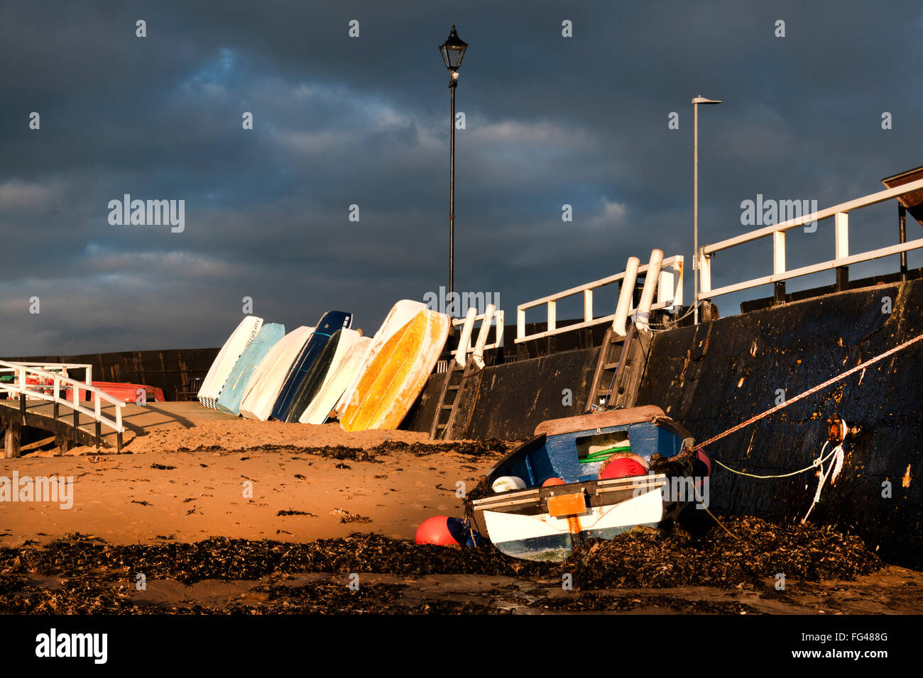 Viking bay beach Stock Photo - Alamy