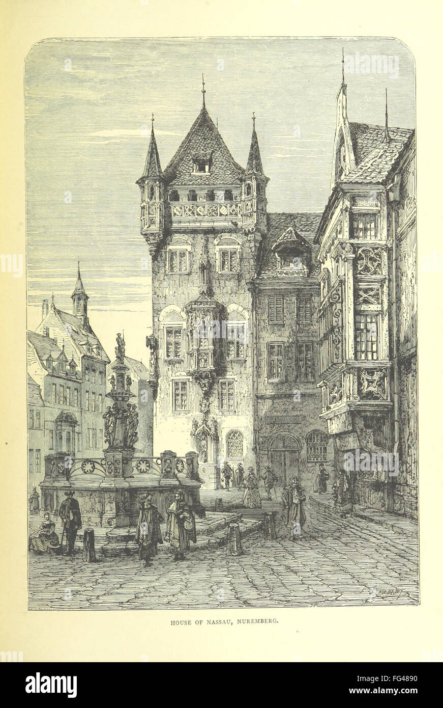 'Pictures from the German Fatherland' is a vintage book featuring ...