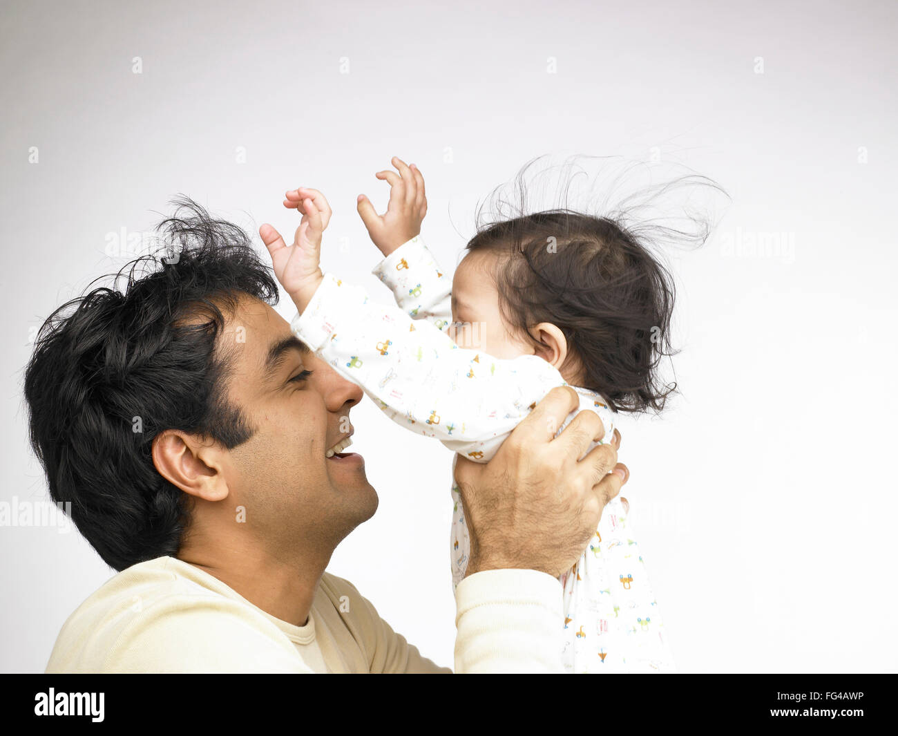 man baby, father daughter, Indian father child, MR#702O&702A Stock ...