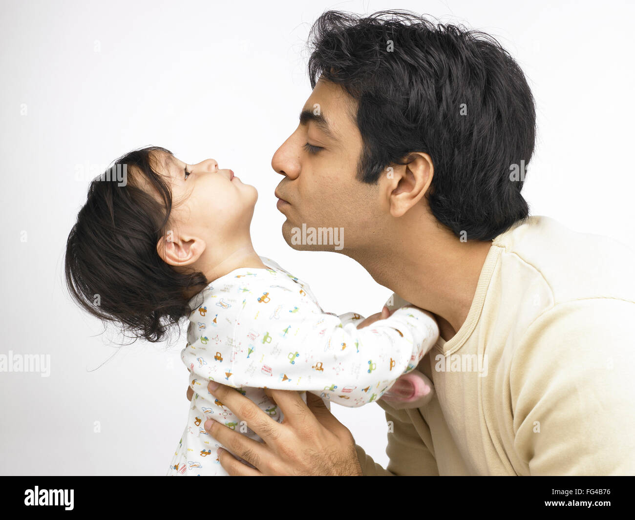 man baby, father daughter, Indian father child, MR#702O&702A Stock ...