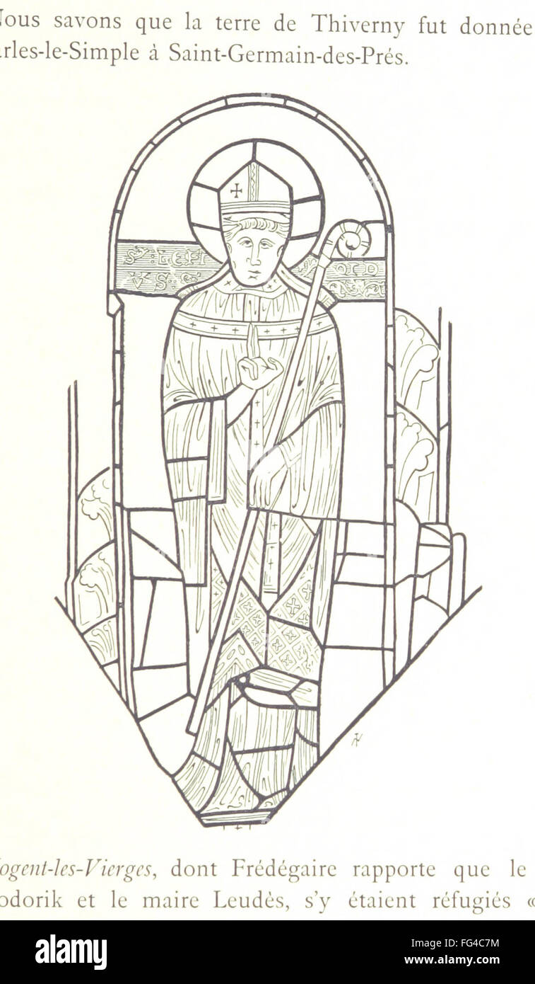 Map of senlis hi-res stock photography and images - Alamy