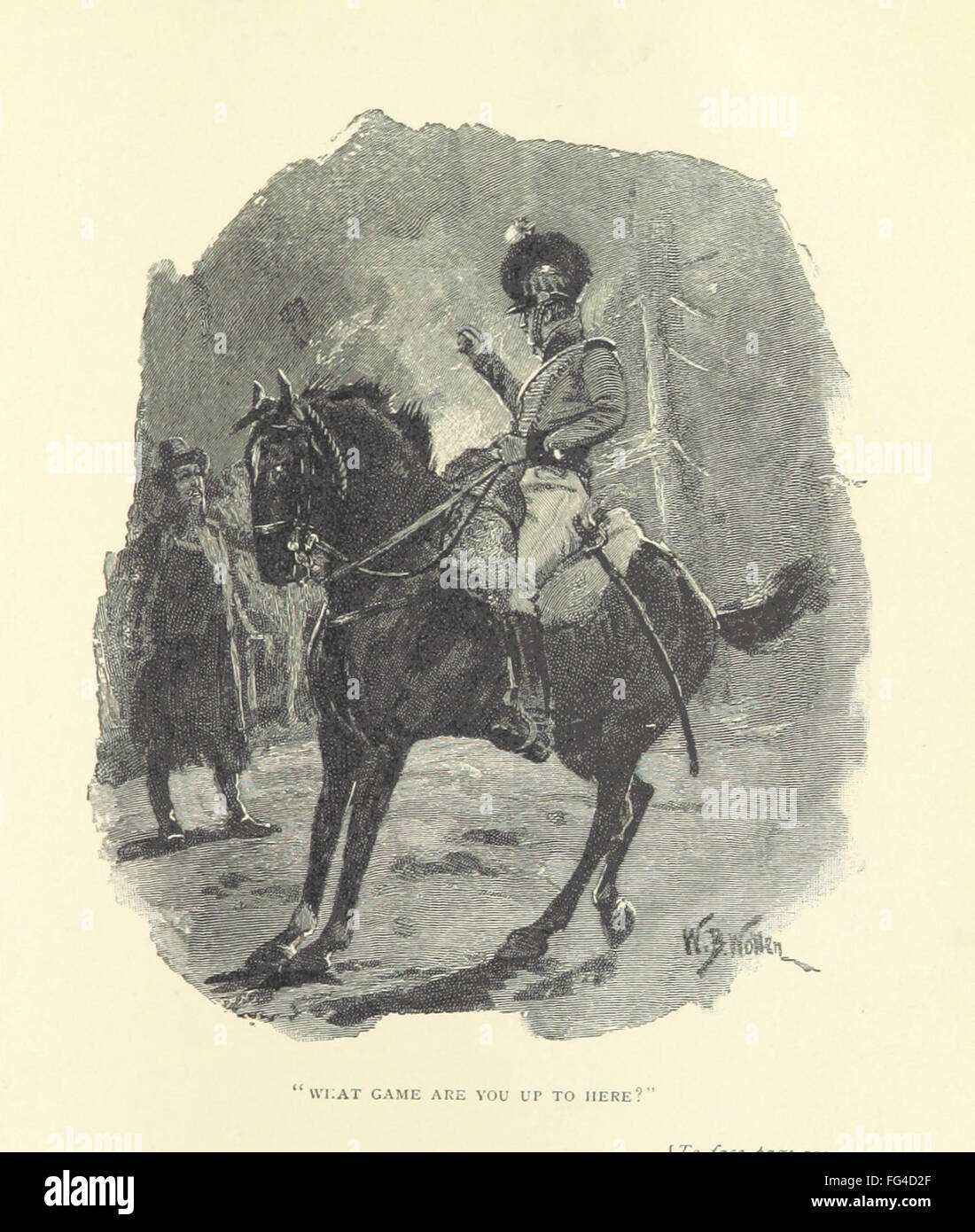 Brigadier gerard conan doyle hi-res stock photography and images - Alamy