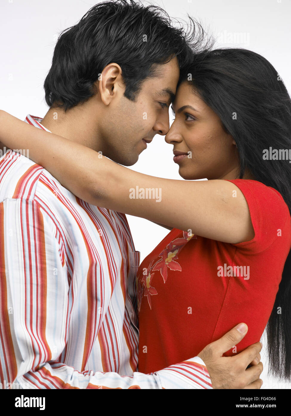 man woman, husband wife, loving couple, Indian couple, India, Asia, MR ...