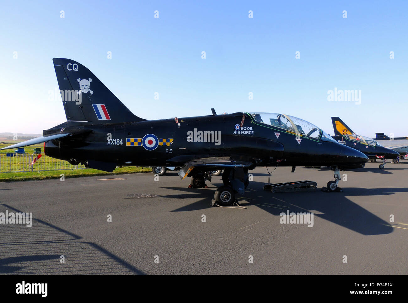 XX184, a BAe Hawk T1 from 100 Squadron of the Royal Air Force, on ...
