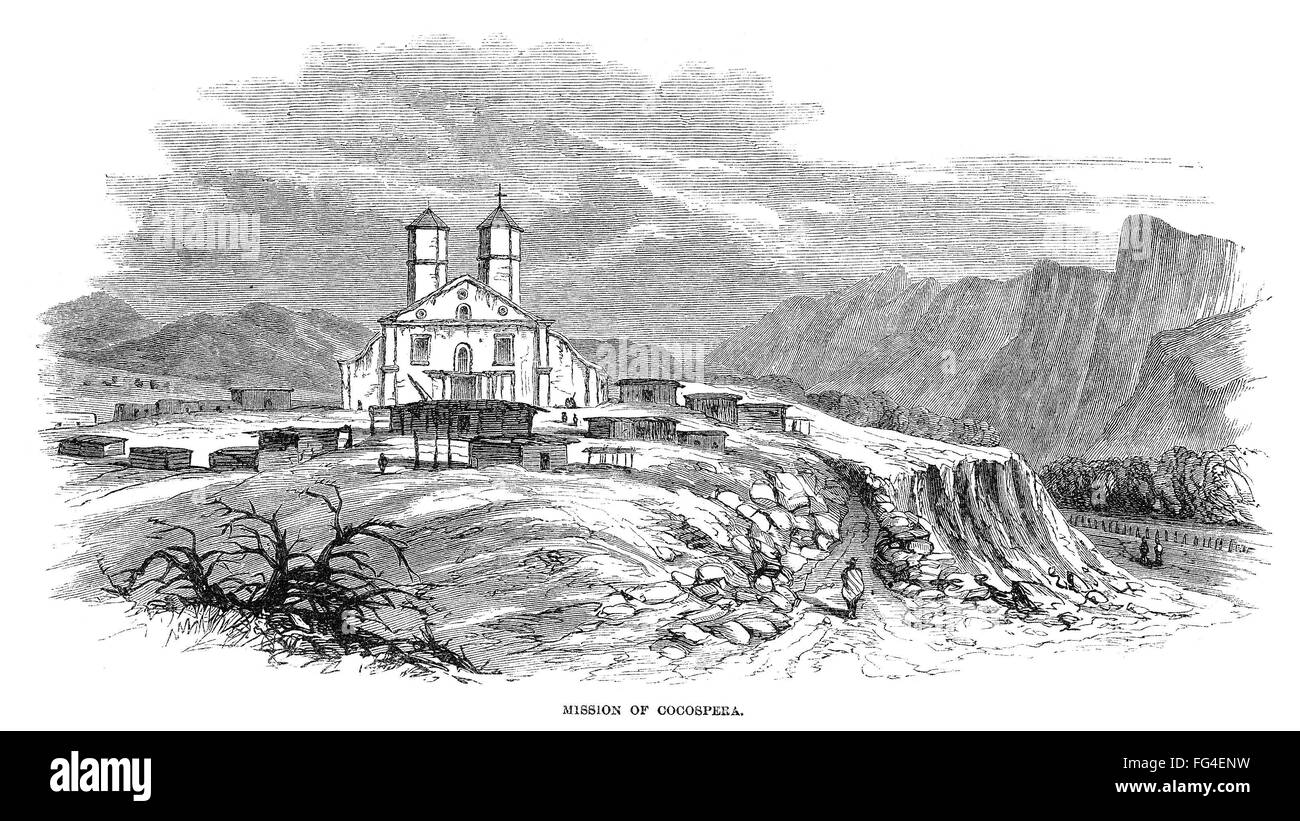 MEXICO: COCOSPERA MISSION. /nMission of Cocospera in Sonora, Mexico ...