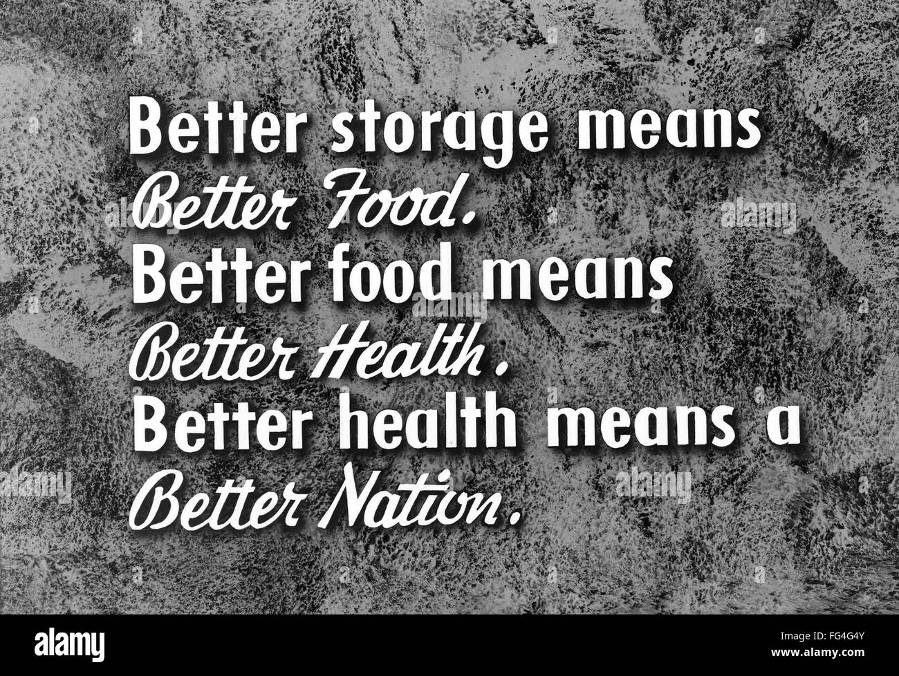 WWII: FILM STRIP, c1942. /nA slide from the slide film 'Today's Storage ...