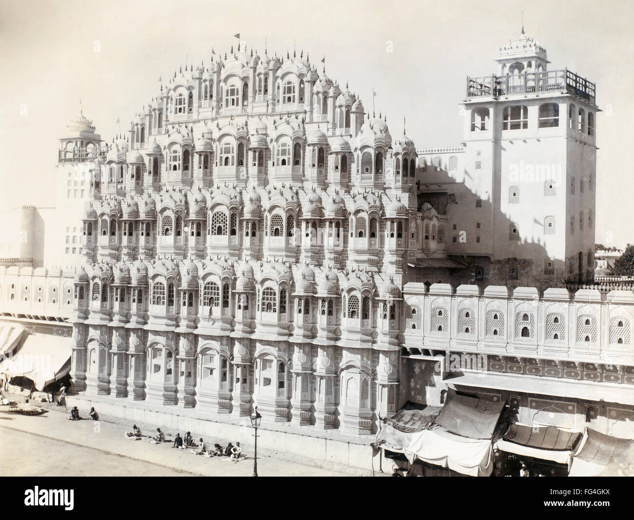 INDIA: JAIPUR, HAWA MAHAL. /nThe Hawa Mahal palace in Jaipur, India ...