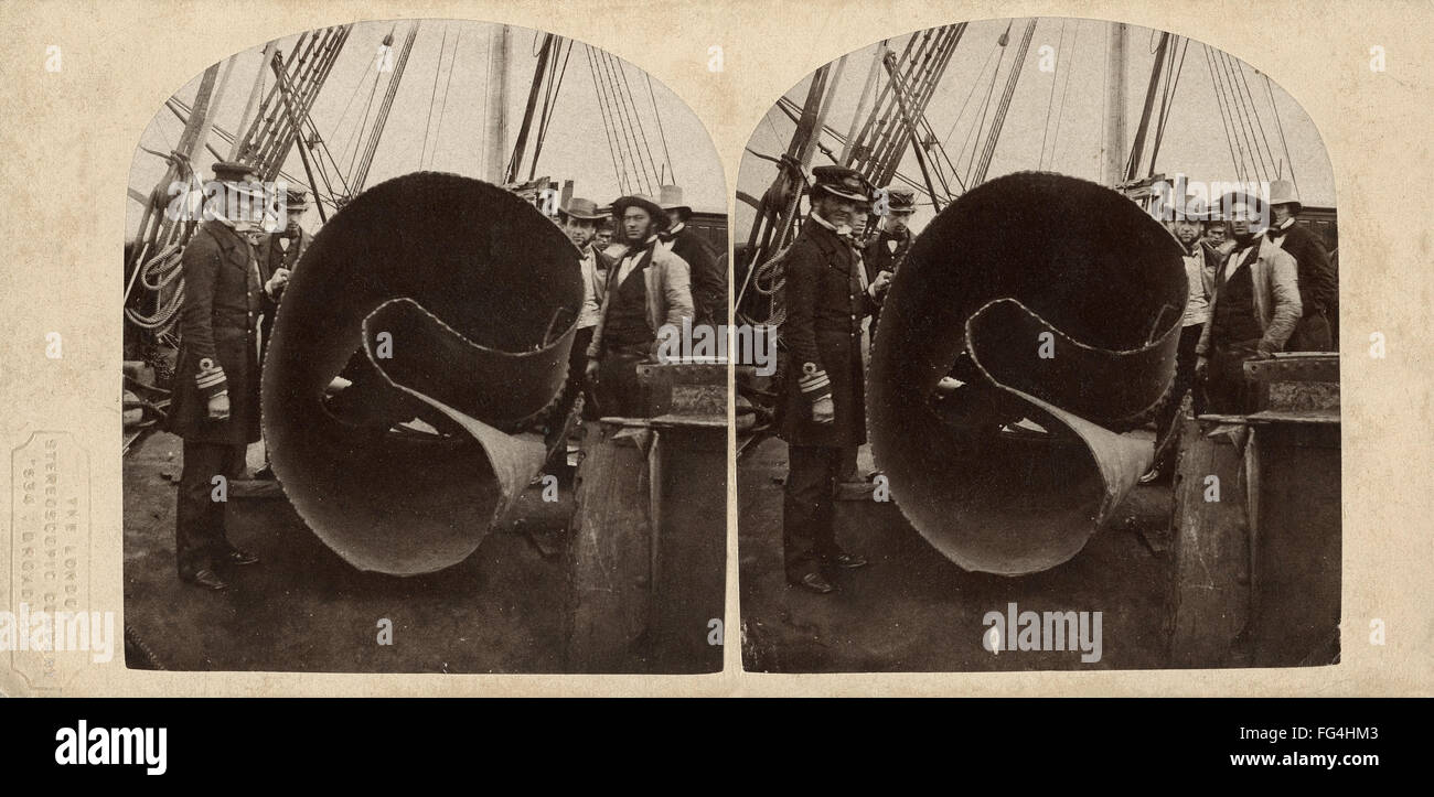 GREAT EASTERN EXPLOSION. /nScene on the deck of the SS Great Eastern ...