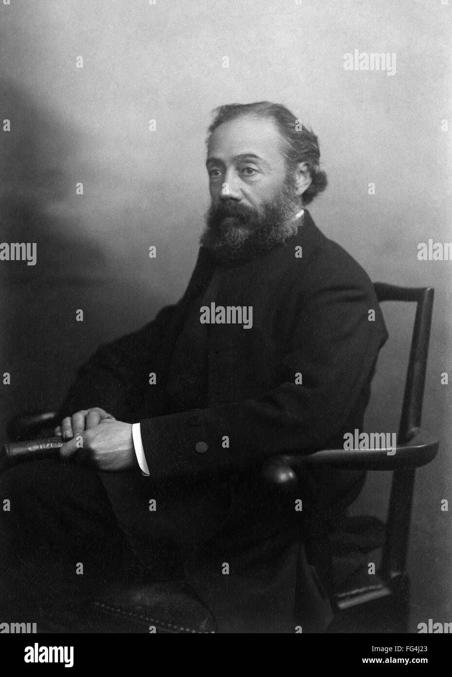 HENRY MONTAGU BUTLER /n(1833-1918). English academic. Photographed by ...