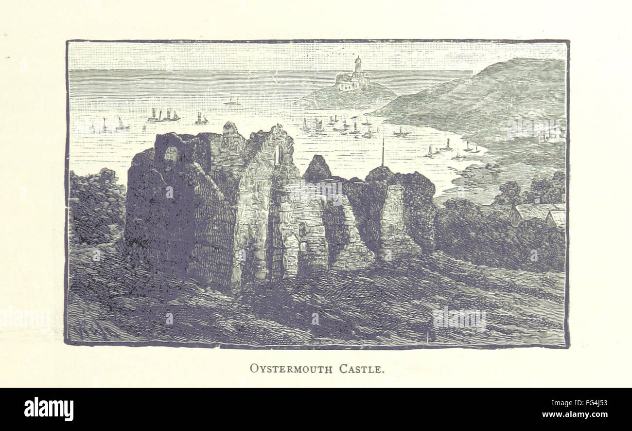 This illustrated vintage book, 'Welsh Pictures,' showcases the ...