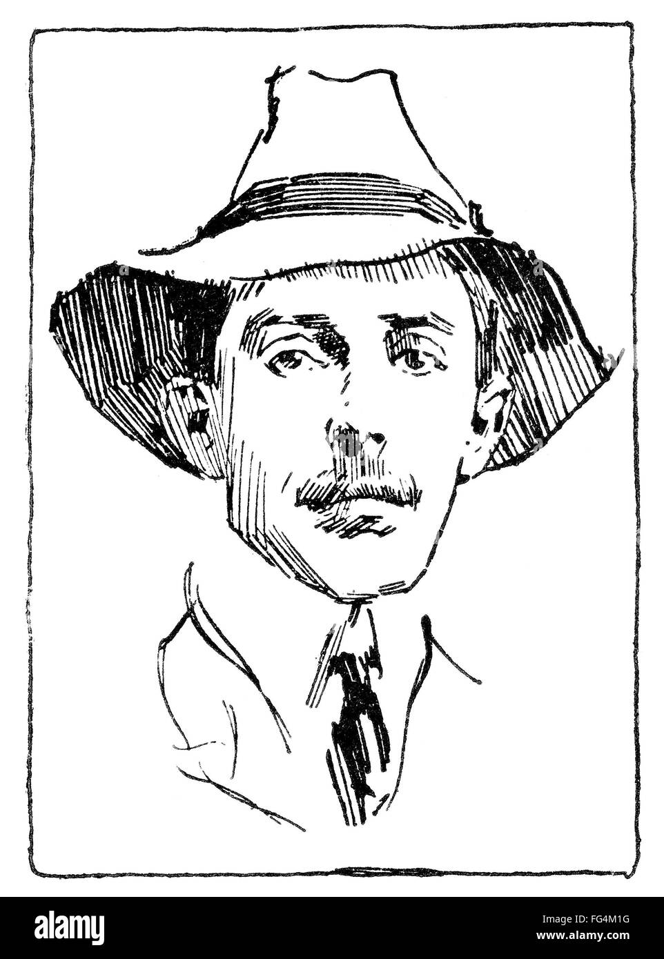 ALBERTO SANTOS-DUMONT /n(1873-1932). Brazilian aviation pioneer. Pen ...