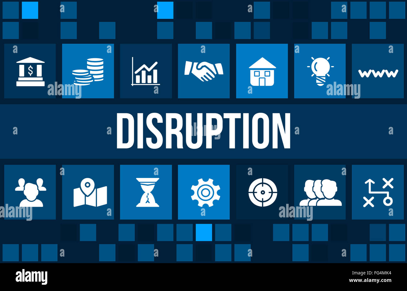 Disruption concept hi-res stock photography and images - Alamy