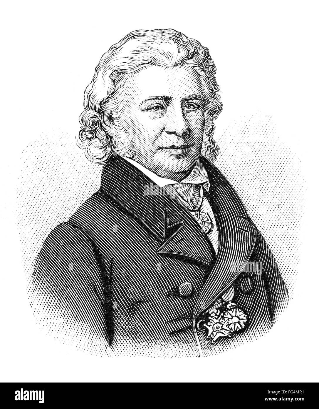 SAMUEL THOMAS VON SOMMERING /n(1755-1830). German physician, anatomist ...