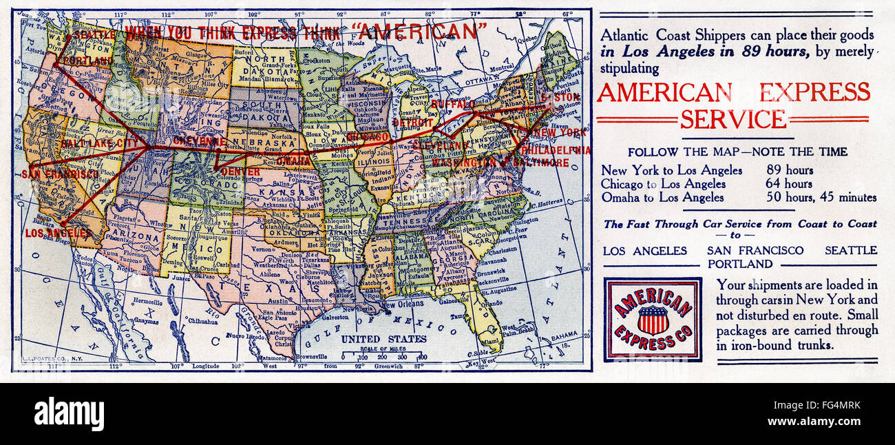 AMERICAN EXPRESS SHIPPING. /nAmerican advertisement for American ...