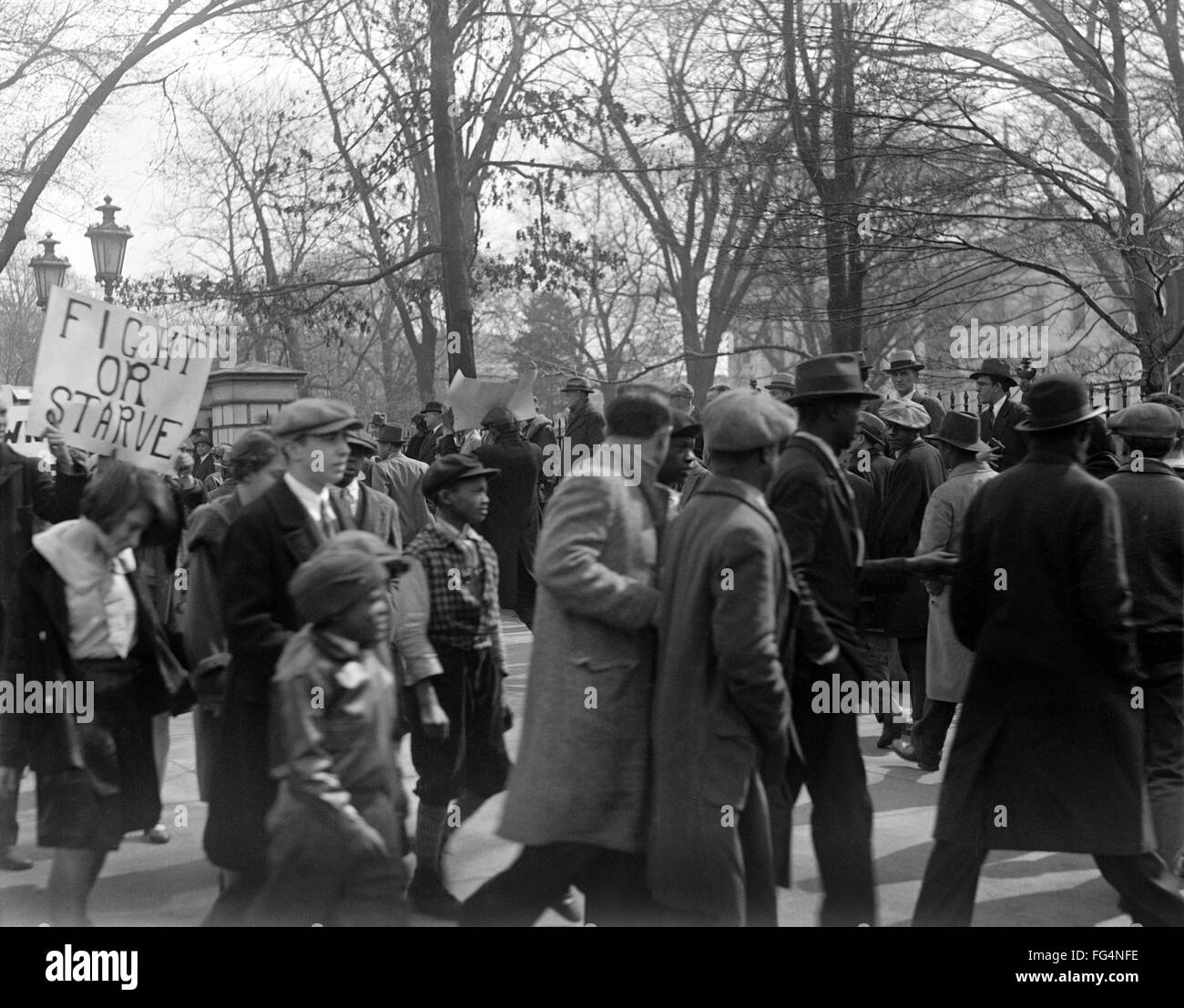COMMUNIST PARTY PROTEST. /nA protest of the Communist Party, possibly ...