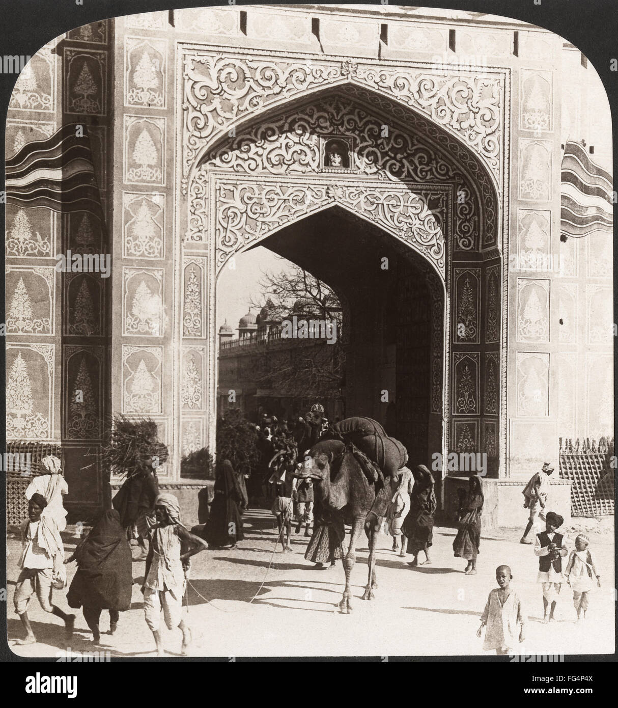 INDIA: CHANPORI GATE, c1907. /n'The Chanpori Gate, the picturesque ...