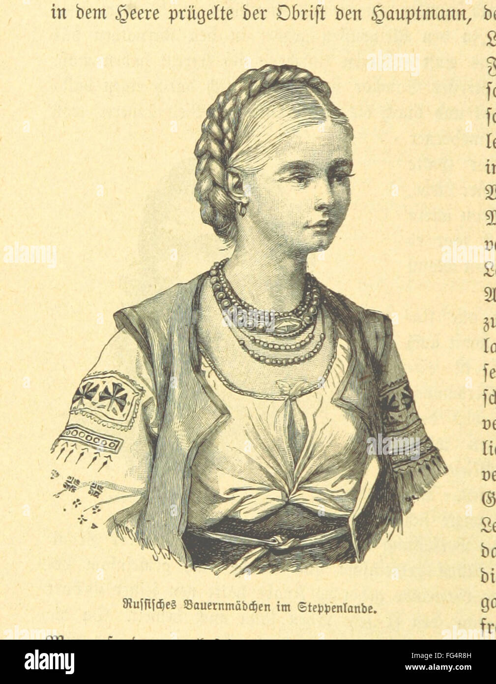 This German-language vintage book examines human beings and their races ...