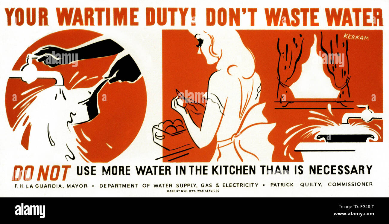 Dont water hi-res stock photography and images - Alamy