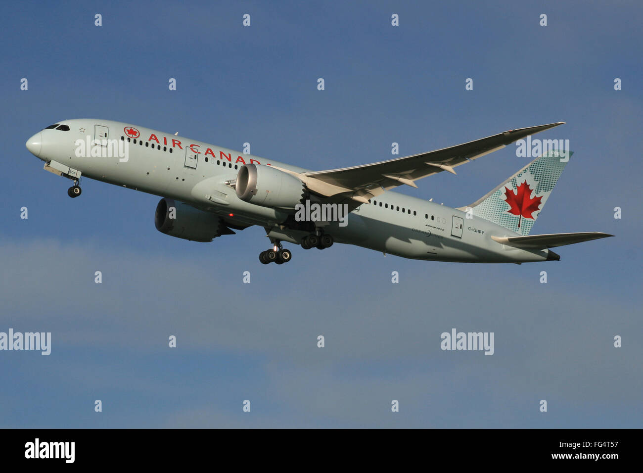 Air Canada 787 Dreamliner Stock Photos & Air Canada 787 Dreamliner ...