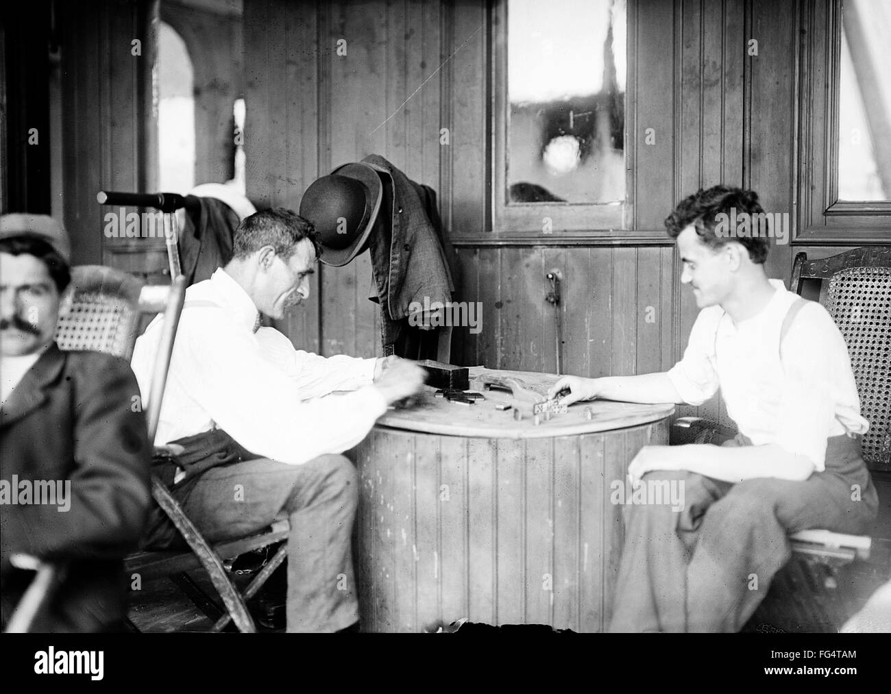 TUBERCULOSIS PATIENTS. /nMen infected with tuberculosis playing ...