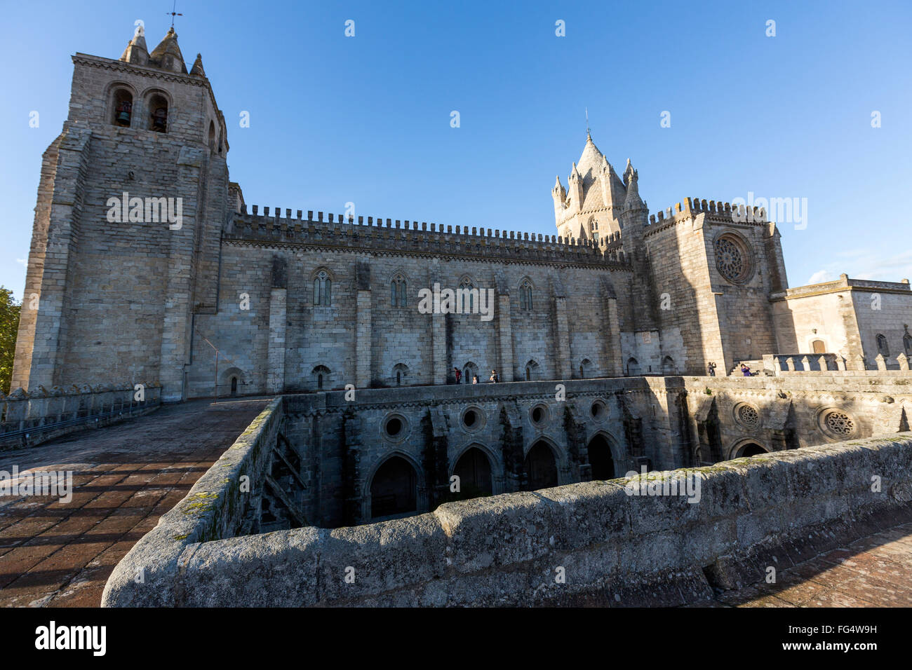 Roof of the cloister of Cathedral of Evora, Portugal Stock Photo - Alamy