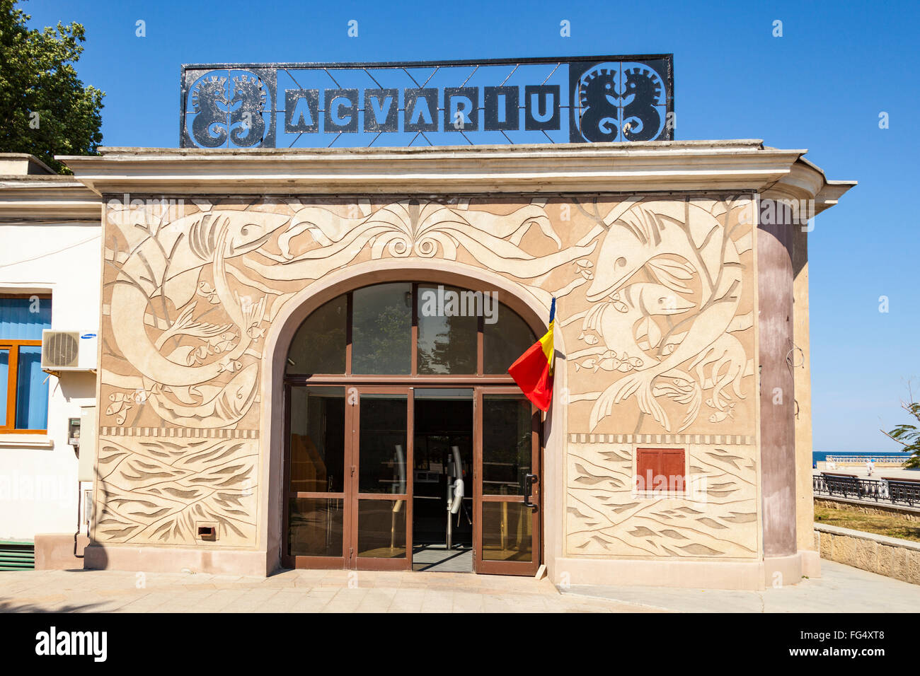 The Aquarium, Constanta, Romania Stock Photo - Alamy