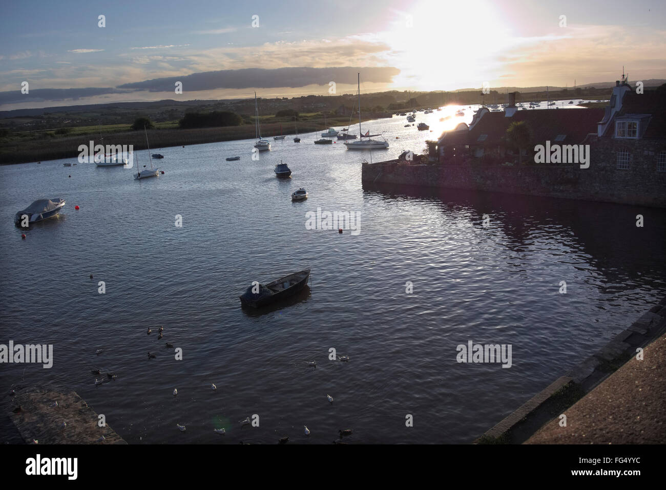 River exe estuary hi-res stock photography and images - Alamy