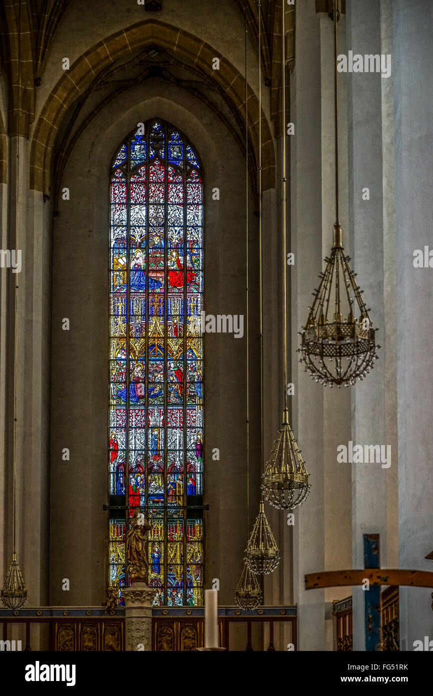 Interior of the Frauenkirche in Munich Stock Photo - Alamy