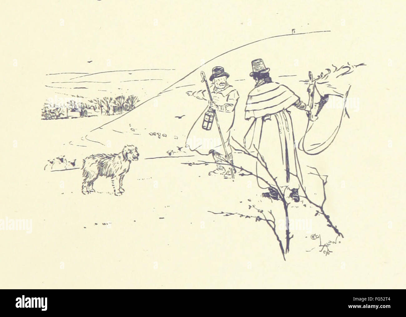 *Every-day Characters* by C. Aldin features illustrations of common ...